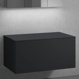 neoro n50 Unterschrank B: 100 cm mit 1 Auszug, BN0433BM+BN0403BM,