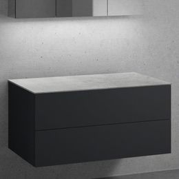 neoro n50 Unterschrank B: 100 cm mit 2 Ausz&uuml;gen, BN0423BM+BN0403C3,