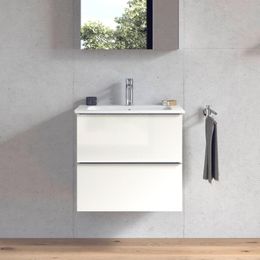 Duravit Plinero Schrank mit ME by Starck Waschtisch, 2 Auszüge, 23366300001+PL8205022220000,