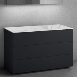 neoro n50 Unterschrank B: 120 cm mit 3 Ausz&uuml;gen, BN0454BM+BN0404C1,