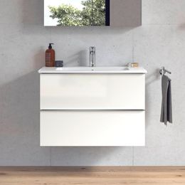 Duravit Plinero Schrank mit ME by Starck Waschtisch, 2 Auszüge, 23368300001+PL8206022220000,