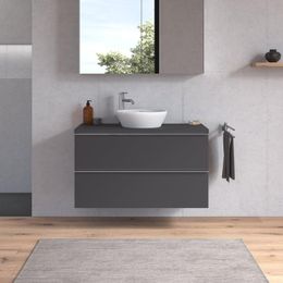 Duravit Plinero Schrank mit D-Neo Waschtisch, 2 Ausz&uuml;ge, 2371400070+PL8207049490000+PL8203049490000,