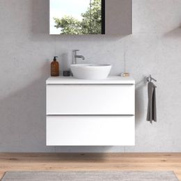 Duravit Plinero Schrank mit D-Neo Waschtisch, 2 Ausz&uuml;ge, 2371400070+PL8206018180000+PL8202018180000,