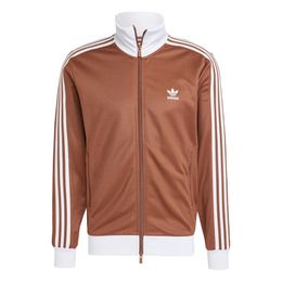adidas originals Zip-Up Hoodie 'Adicolor Classics Beckenbauer' male Brown size 4XL