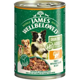 James Wellbeloved Adult Truthahn Pastete 6x400 g