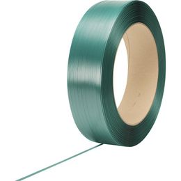 ratioform Umreifungsband PET light, f&uuml;r Bandabroller, Kern-&Oslash; 407 mm, Band-LxB 2100 m x 15,5 mm, St&auml;rke 0,6 mm