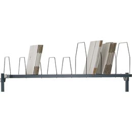 Kartonmagazin, &Uuml;berstand am Tisch 180 oder 300 mm, grau kaiserkraft