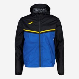 Joma Blau-schwarzer Windbreaker mit Farbblock-Design