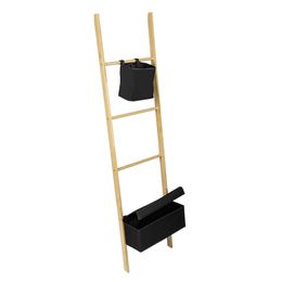 Wenko Handtuchleiter 'Ecori' Polyester braun 44 x 170 x 4 cm