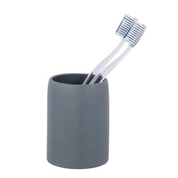 Sch&ouml;ner Wohnen Kollektion Sch&ouml;ner Wohnen Kollektion Zahnputzbecher 'Funo' Keramik blau &Oslash; 7,5 x 10,5 cm