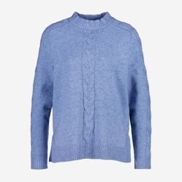 Betty Barclay Blauer Pullover mit Melange-Muster