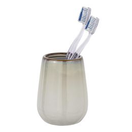 Sch&ouml;ner Wohnen Kollektion Sch&ouml;ner Wohnen Kollektion Zahnputzbecher 'Marano' Keramik beige &Oslash; 8 x 10,5 cm
