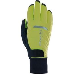 Roeckl Villach 3 Extra Warm Handschuhe lang fluo yellow 8,5