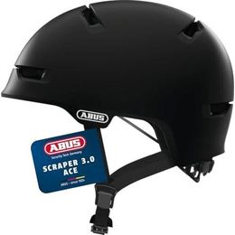 Abus SCRAPER 3.0 ACE Helm velvet black M (54-58 cm)