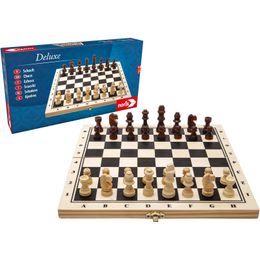 Noris Kinder Spiel "Deluxe Holz Schach", bunt, Holz, B:28cm T:28cm, Spiele