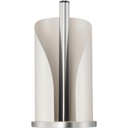 Wesco K&uuml;chenrollenhalter "Papierrollenhalter, H&ouml;he ca. 30 cm", H:30cm &Oslash;:15,5cm, beige, K&uuml;chenrollenhalter, f&uuml;r handels&uuml;bliche K&uuml;chenpapierrollen oder