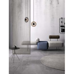 NOVA LUCE Pendelleuchte "BALLET", 1, &Oslash; 26cm H: 200cm, 1 Stk., silber, Esszimmer, Leuchten