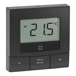 homematic IP Heizk&ouml;rperthermostat "Wandthermostat - basic (154666A0)", B:8,5cm H:7,4 T:2,2cm, grau, Heizk&ouml;rperthermostate