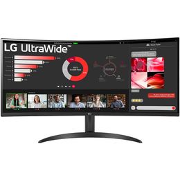 LG Curved-LED-Monitor "34WR50QK", B:80,9cm H:35,89cm T:9,15cm, schwarz, Monitore