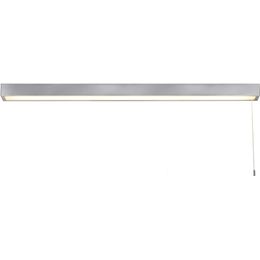 Searchlight Wandleuchte "Venti Wall Light - Polished Chrome & Frosted Polycarbonate", 1, H: 4,5cm, 1 Stk.chrom und wei&szlig;, Badezimmer, Leuchten