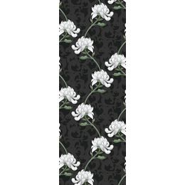 queence Vinyltapete "Ophelia", B/L: 0,9m x 2,5m, Rollen: 1, schwarz, Tapeten, 90x250cm, selbstklebend, kinderleichte Anbringung,, Sticker