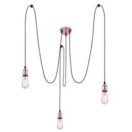 Globo LIGHTING Hängeleuchte "OLIVER", Ø 200cmkupferfarben, Esszimmer, Leuchten, Hängelampe/Pendelleuchte/Esszimmer/Wohnzimmer/Esstisch