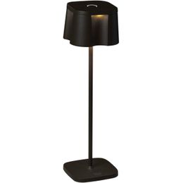 Konstsmide LED Tischleuchte "Nice", Ø 10cm H: 36cm, 2 Stk., schwarz, Leuchten, Nice LED USB-Tischleuchte, Farbtemperatur, dimmba