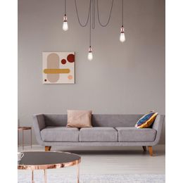 Globo LIGHTING H&auml;ngeleuchte "OLIVER", &Oslash; 200cmkupferfarben, Wohnzimmer, Leuchten, H&auml;ngelampe/Pendelleuchte/Esszimmer/Wohnzimmer/Esstisch