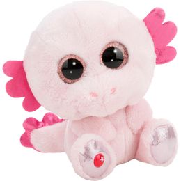 Nici Jungen Kuscheltier "Glubschis, Axolotl Xomo 15 cm schlenkernd", rosa, B:10cm H:15cm L:9cm, Plüschfiguren