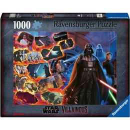 Ravensburger Kinder Puzzle "Star Wars Villainous: Darth Vader", bunt, B:50cm H:70cm, Puzzles, Made in Germany