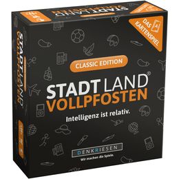 DENKRIESEN Jungen Spiel "Stadt Land Vollpfosten, Classic Edition", bunt, Spiele, Made in Germany