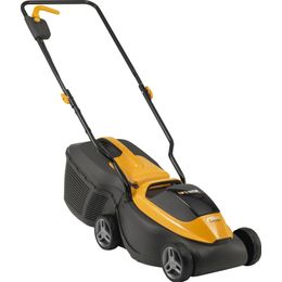 Akkurasenm&auml;her STIGA GARDEN, B:40cm H:95,7cm T:118cm, gelb, Rasenm&auml;her, "Collector 132e", mit Akku 20V/4Ah und Ladeger&auml;t