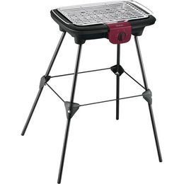 Elektro-Standgrill Tefal, B:34,9cm H:106cm T:46,7cm, rot, Kontaktgrill_Standgrill_Tischgrill_Teppanyakigrill, "BG90F5 Easygrill Adjust"