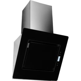 respekta Kopffreihaube "CH 99040-60S", B:60cm H:126cm T:41,8cm, schwarz, Dunstabzugshauben, 60 cm, 3 Leistungsstufen, Touch-Control, Timer, Ab- und