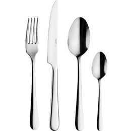 Pinti Inox PINTINOX Besteck-Set "EAT", 16 Stk., silber, Essbesteck-Sets, in moderner und zeitloser Formgebung