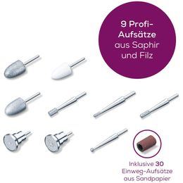 Beurer Ersatzschleifk&ouml;rper "MP 100 Aufsatz Set", braun, Hornhautentferneraufs&auml;tze