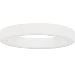 NOVA LUCE LED-Hängeleuchte "MORBIDO", 1, Ø 60cm H: 8cm, 1 Stk., weiß, Leuchten