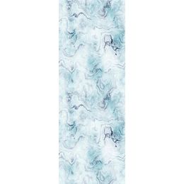 queence Vinyltapete "Regis", B/L: 0,9m x 2,5m, Rollen: 1, wei&szlig;, Tapeten, 90x250cm, selbstklebend, kinderleichte Anbringung,, Sticker