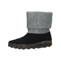 Asportuguesas Damen Stiefelette "Asportuguesas Stiefelette Filz", Gr. 37schwarz, grau, Filz, Schuhe