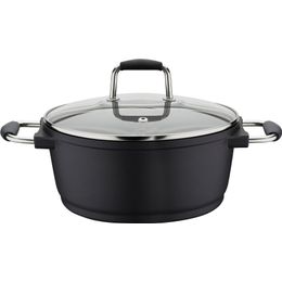 GSW Kochtopf "Scala", 4,2 l + &Oslash; 24cm + H&ouml;he 11cm, schwarz, T&ouml;pfe, Induktion