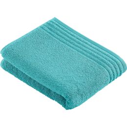 Saunatuch Vossen, B:100cm L:150cm, blau, Walkfrottee, Baumwolle, Handt&uuml;cher, "Vienna Style Supersoft", mit Bord&uuml;re