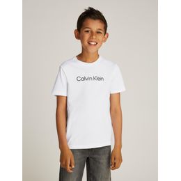 Calvin Klein Jeans "INST. LOGO SS T-SHIRT" f&uuml;r Kinder bis 16 Jahre und mit Logoschriftzug