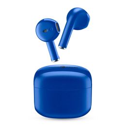 cellularline wireless In-Ear-Kopfh&ouml;rer "SWAG BT Kopfh&ouml;rer MS", B:15cm H:10cm T:20cm, blau, Kopfh&ouml;rer