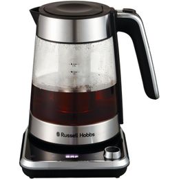 Russell Hobbs Wasser-/Teekocher "Attentiv 26200-70", B:20cm H:23cm T:27cm, schwarz, Teeautomaten, mit Temperatureinstellung
