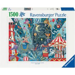 Ravensburger Kinder Puzzle "Willkommen beim Zirkus", bunt, B:80cm H:60cm, Puzzles, Made in Germany