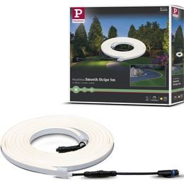 Paulmann LED-Streifen "Outdoor Plug&Shine flexible Neon Stripe", Kabellänge 0,3m x Gesamtlänge 5m, weiß, Lichterketten