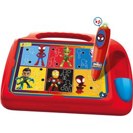 Clementoni Jungen Spiel "Spidey und seine Superfreunde, E-Lektor Quiz Travel", bunt, Spiele, Made in Europe