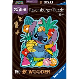 Ravensburger Kinder Puzzle "Disney Stitch", bunt, Holz, B:20cm H:27cm, Puzzles, Made in Europe
