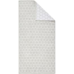 Duschtuch Dyckhoff, B:70cm L:140cm, silber, Frottier, Obermaterial: 100% Baumwolle, Handt&uuml;cher, "Pure Natural Honey"