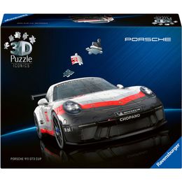 Ravensburger Kinder 3D-Puzzle "Iconics: Porsche 911 GT3 Cup"bunt, B:25,1cm H:8cm T:11,1cm, Puzzles, Made in Europe